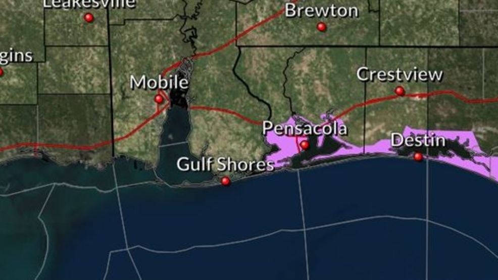 Storm Surge Watch dropped for coastal Alabama | WPMI