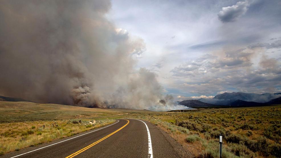 Crews battle multiple wildfires in northeast Nevada | KSNV