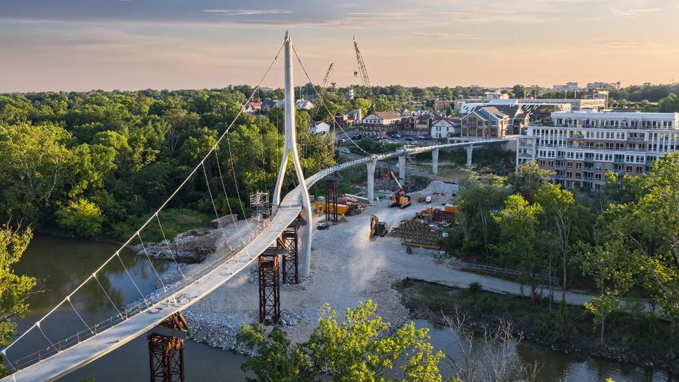 New pedestrian bridge in Dublin to open in March | WSYX