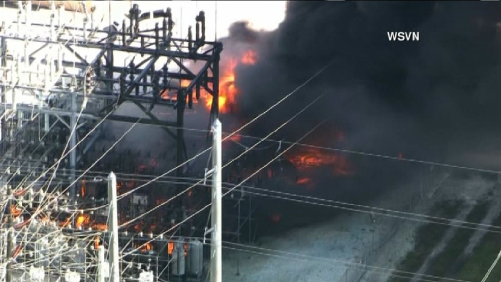 Explosion, fire at FPL substation in Miami | WPEC