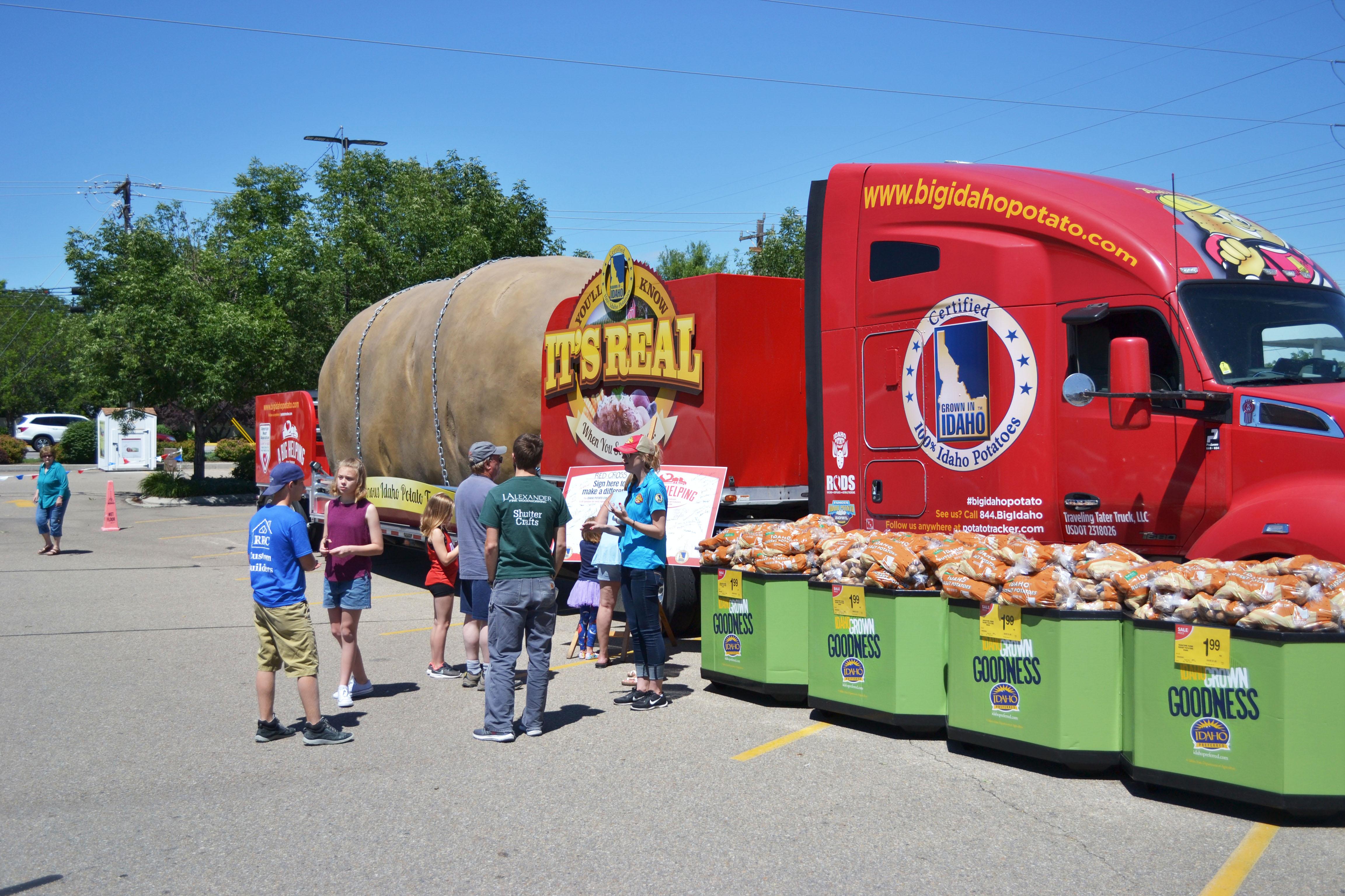 Photos: Idaho gets new big potato truck! | KBOI