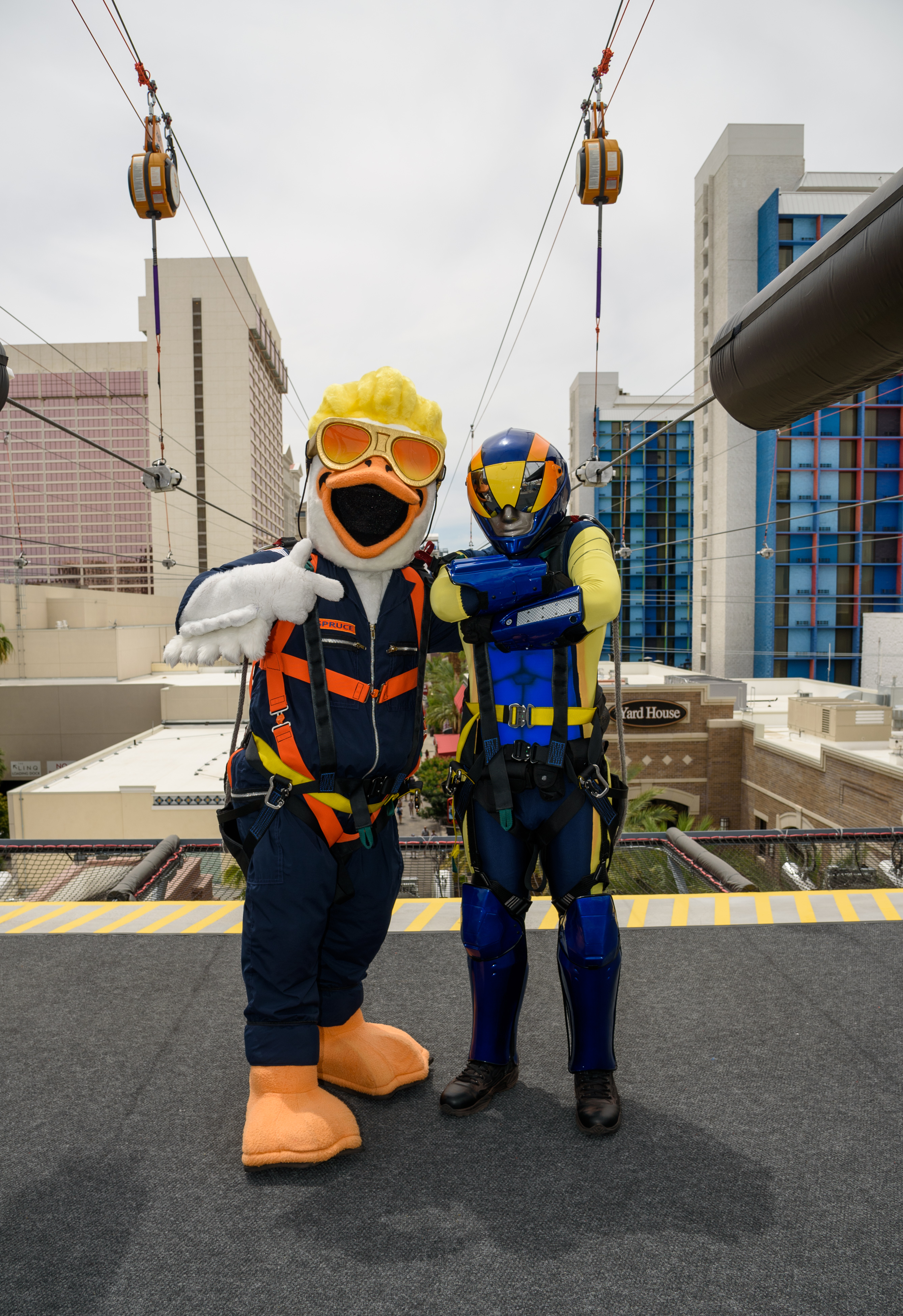 GALLERY: Las Vegas Aviators' Mascots Soar Over The LINQ Promenade on ...