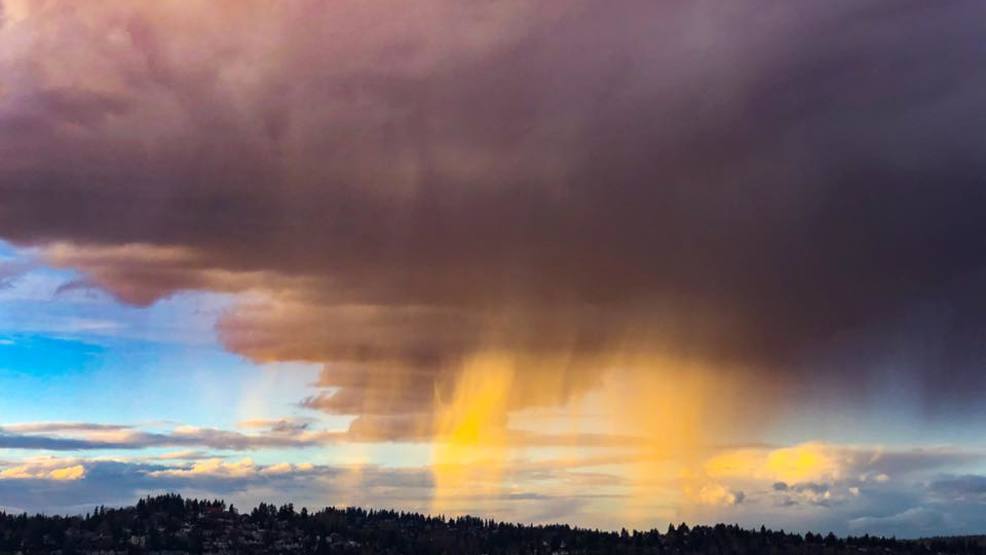 Photos: Storm clouds make for dramatic scenes around Washington | KOMO
