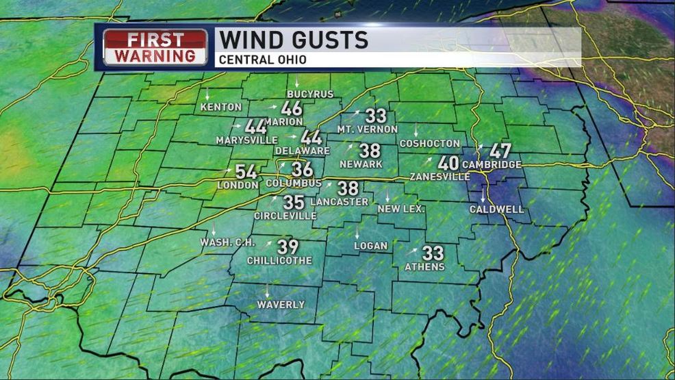 High Wind Warning in effect for much of Central Ohio | WSYX